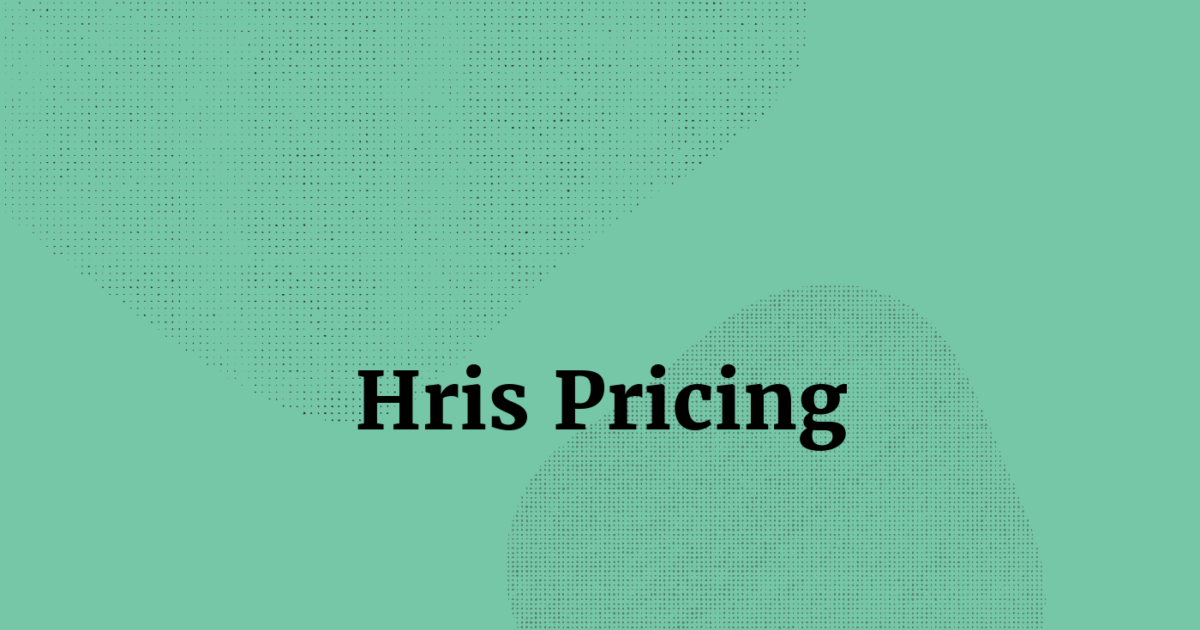 HRIS Pricing Guide (Updated for 2026)