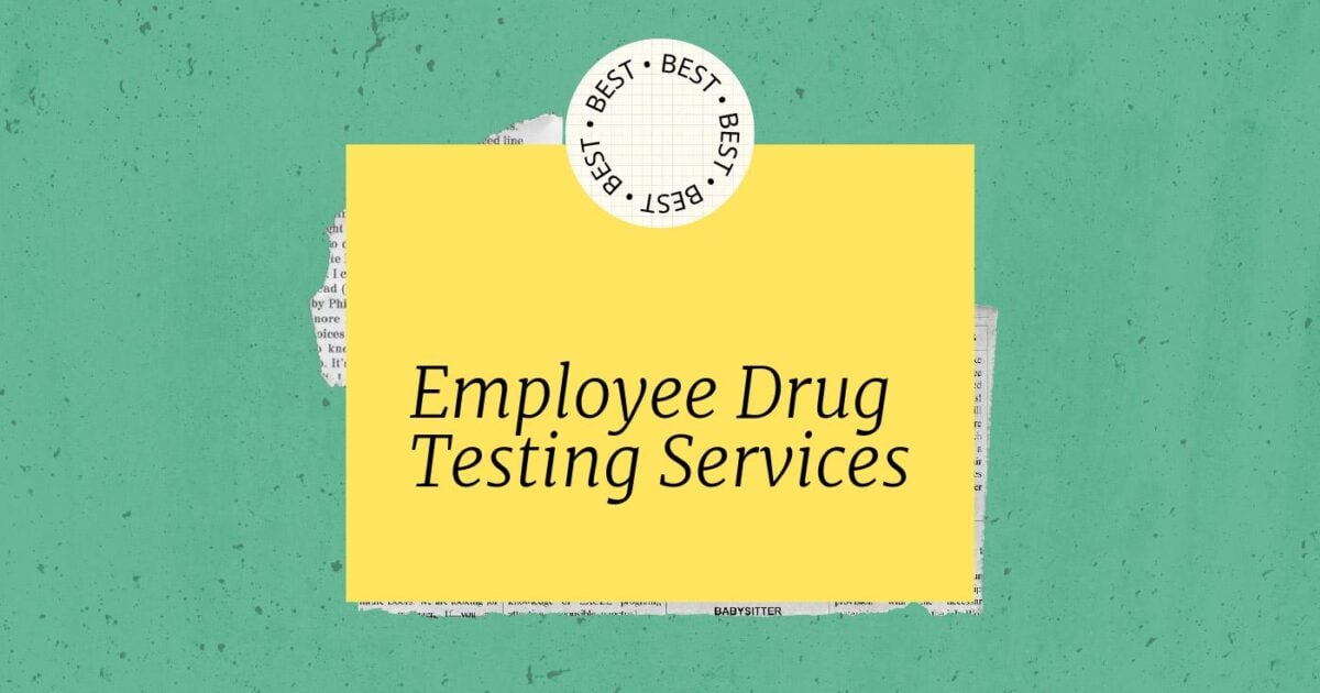 18 Best Employee Drug Testing Services Reviewed in 2026