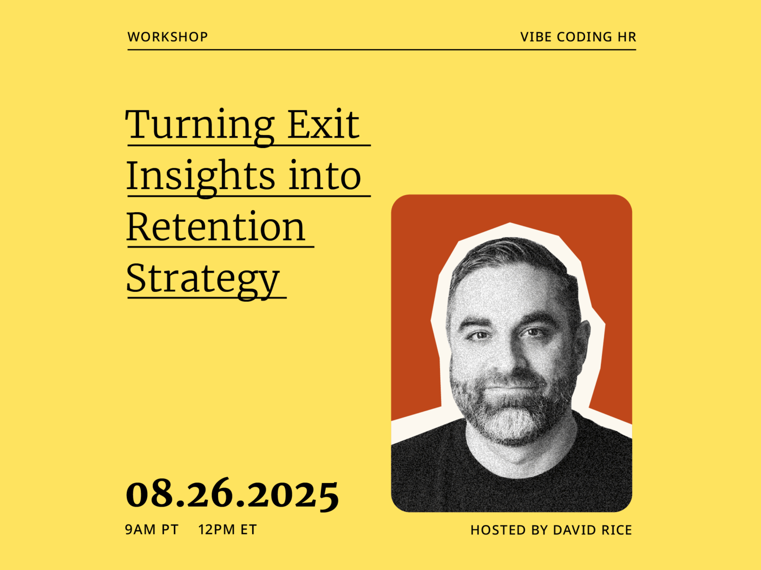 Workshop: Turning Exit Insights into Retention Strategy