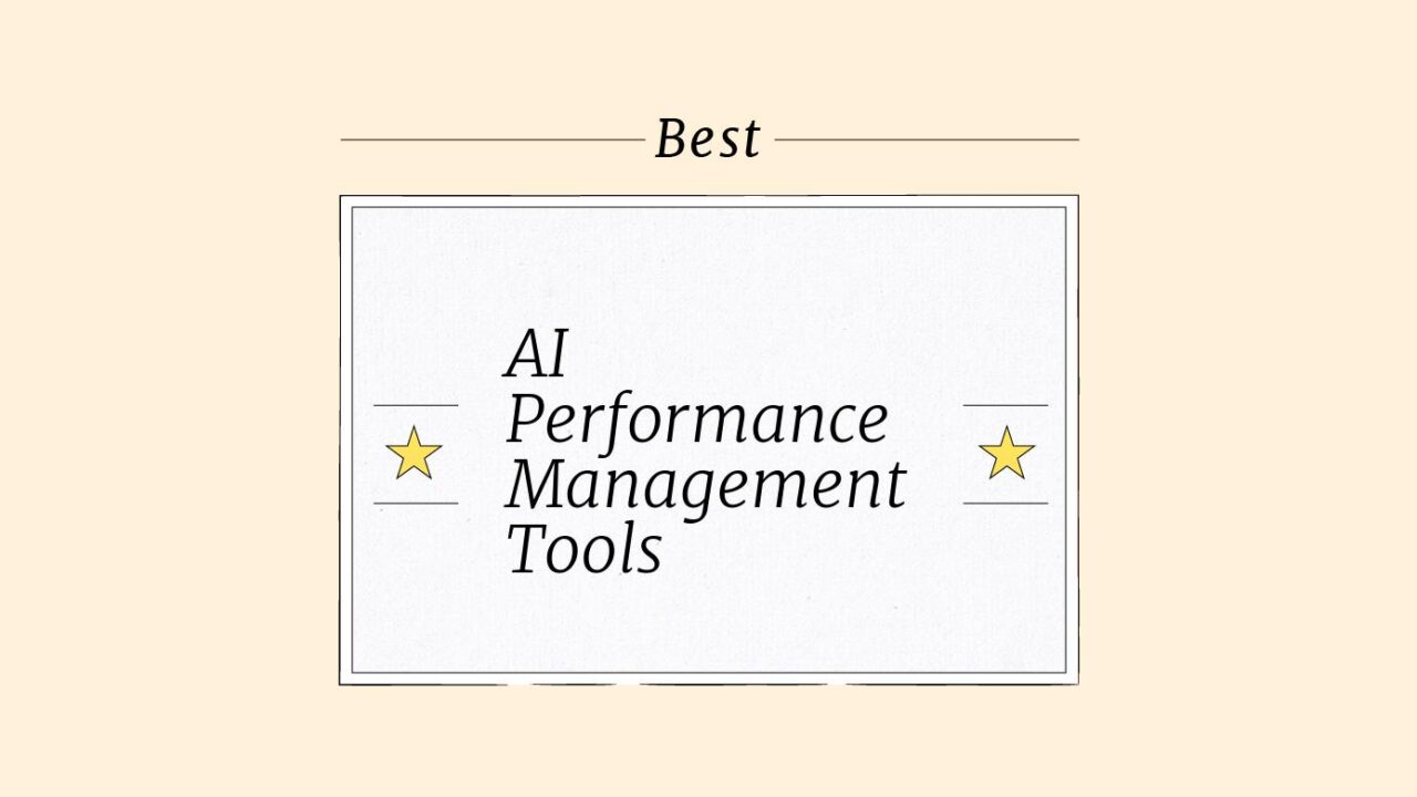 16 Best AI Performance Management Tools Reviewed in 2026