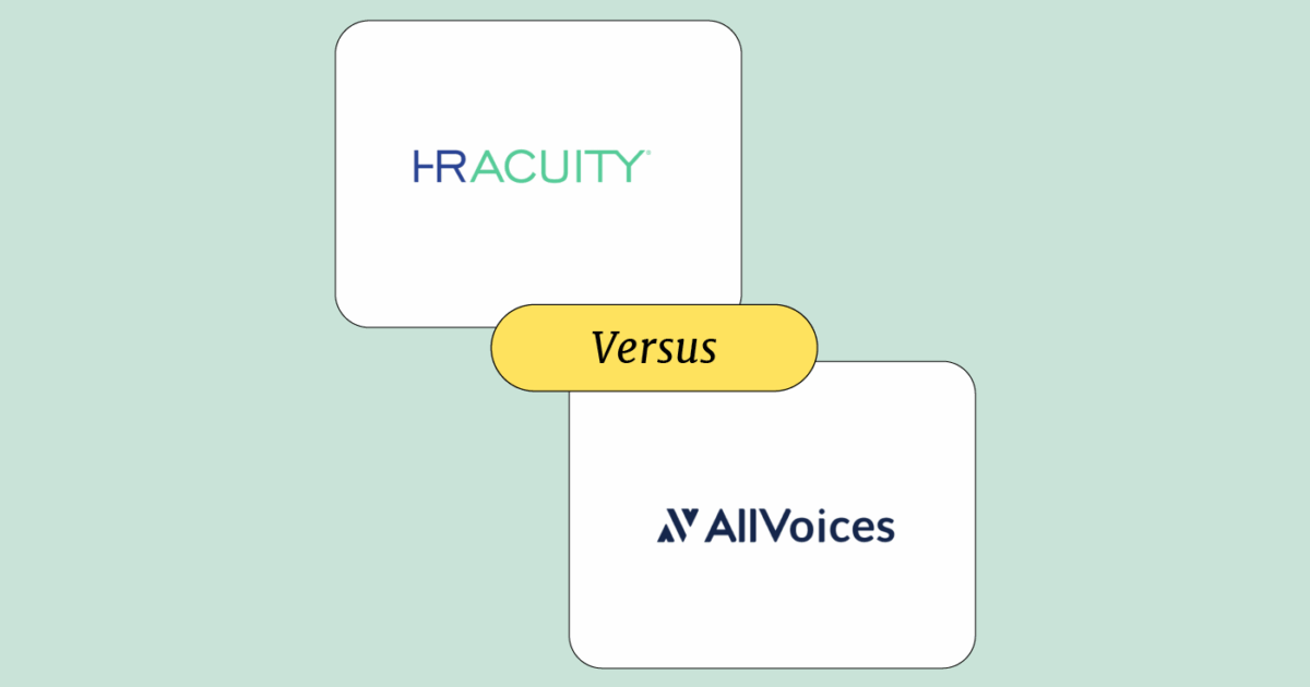 HR Acuity vs. AllVoices: Expert Reviews For 2026