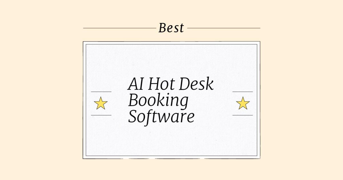 15 Best AI Hot Desk Booking Software Reviewed in 2026
