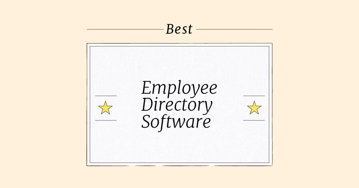 24 Best Employee Directory Software Reviewed in 2026