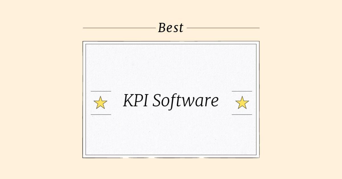 14 KPI Software Solutions for 2026