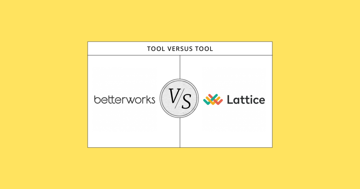 Betterworks vs. Lattice: Vergleich und Expertenbewertungen für 2026
